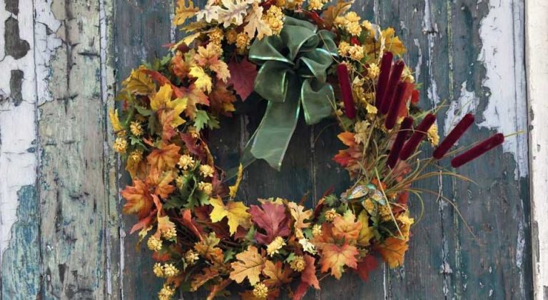 Express Your Creativity By Making Your Own Fall Wreath